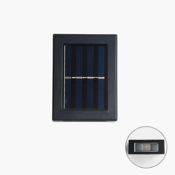 SolarLuxe LED Solar Wall Lamp - Automatic Operation