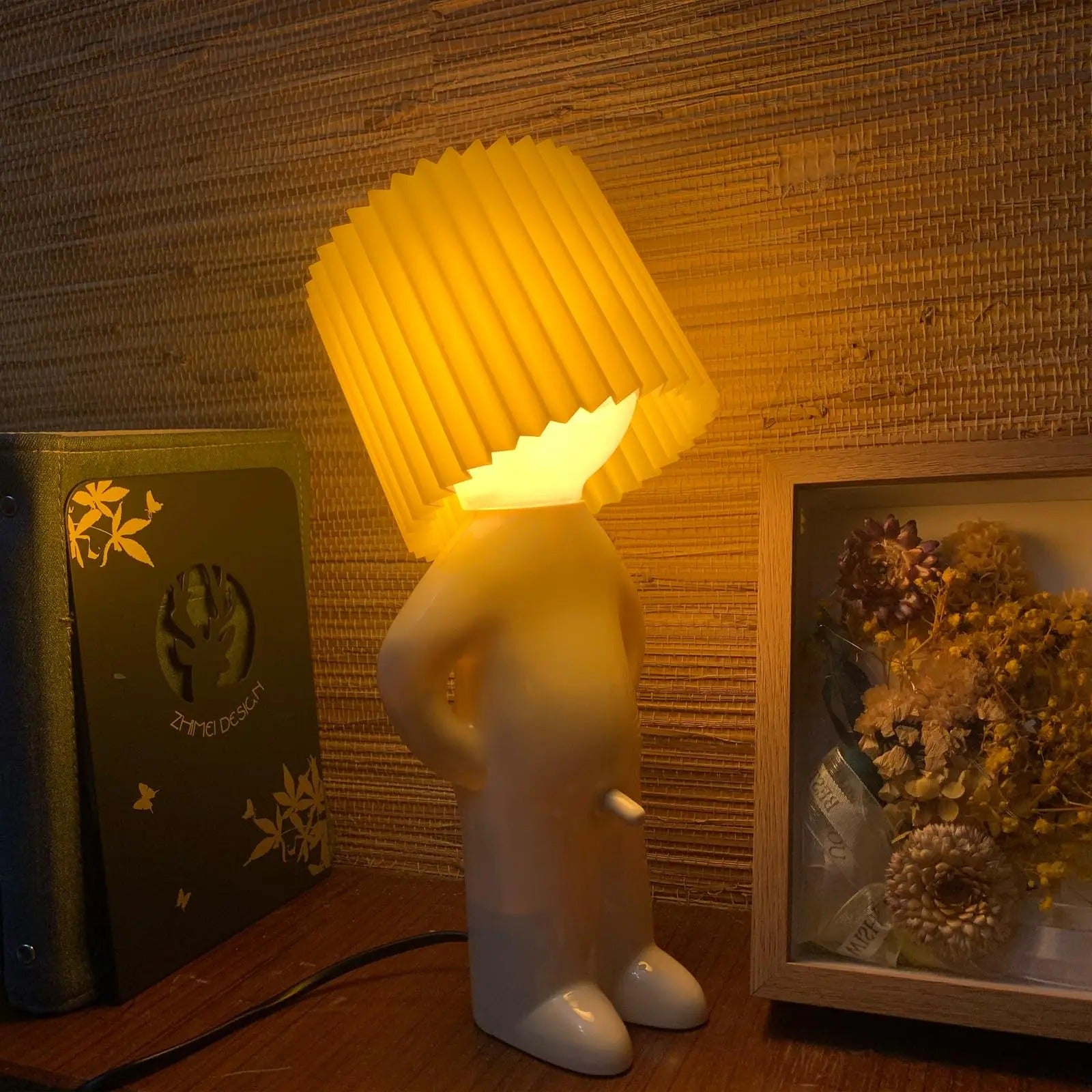 The Modest Man Lamp | Playful & Functional Decor
